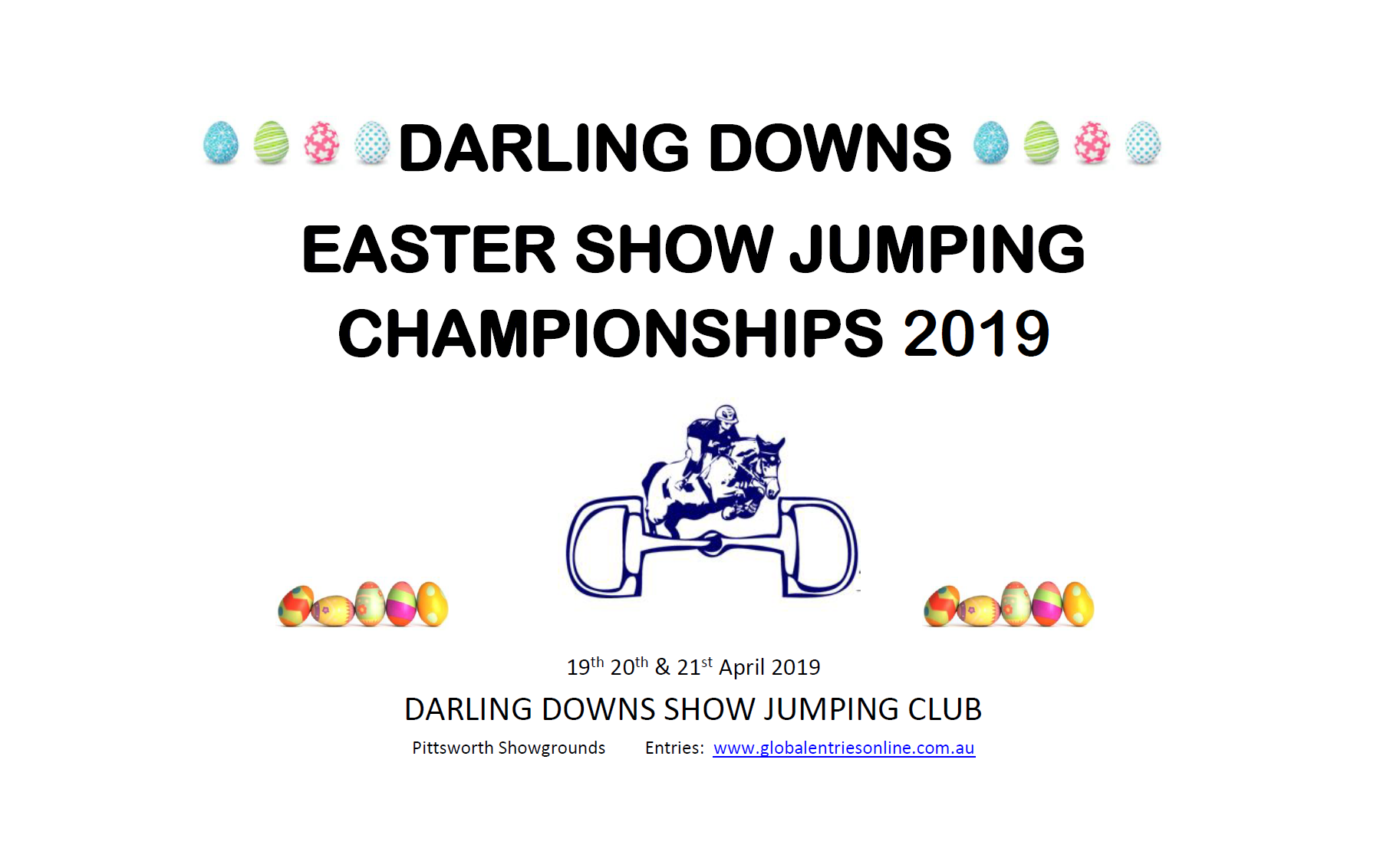 Darling Downs Easter Show Jumping Championships | Equestrian Queensland
